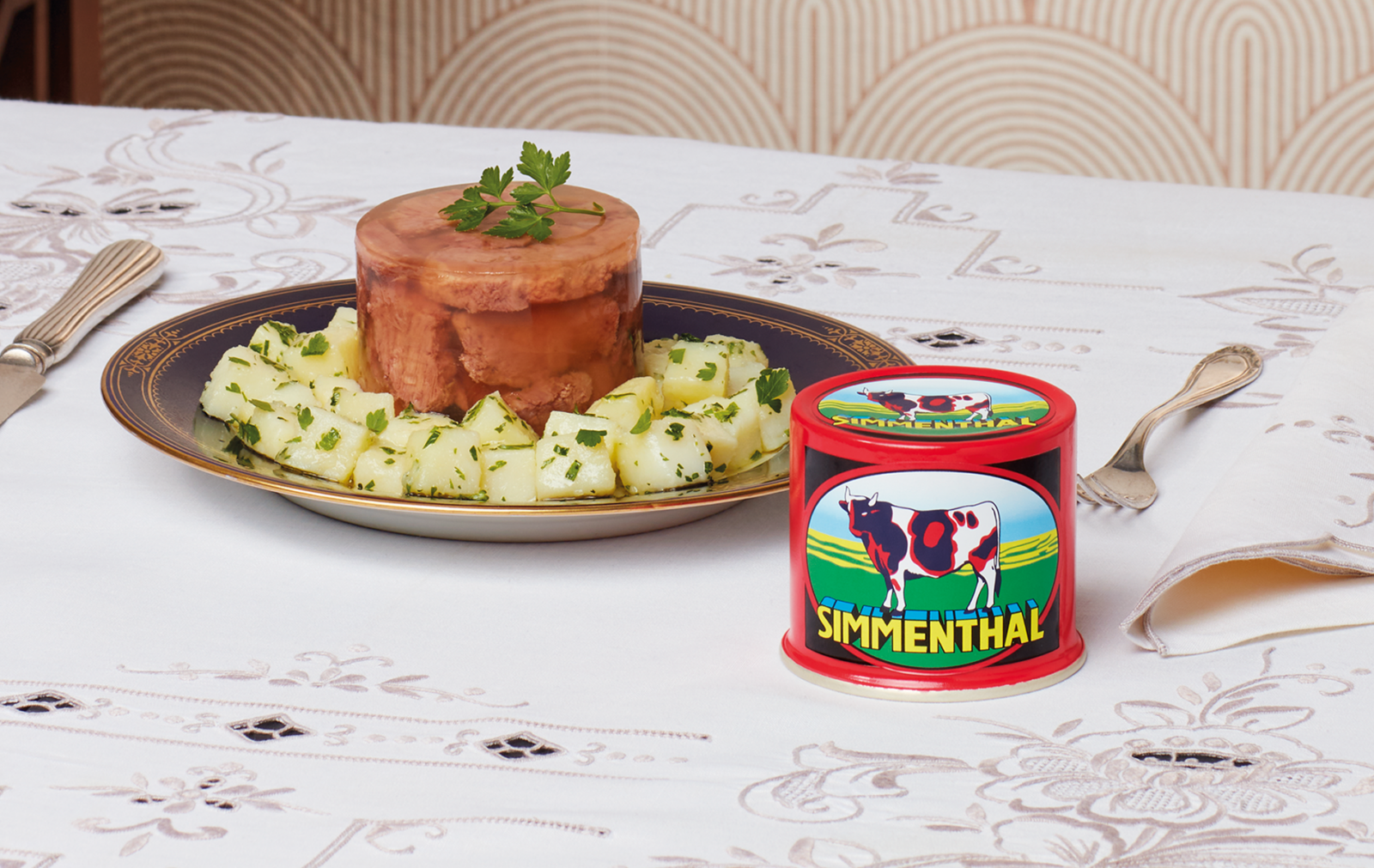 Simmenthal con patate lesse e prezzemolo - Simmenthal