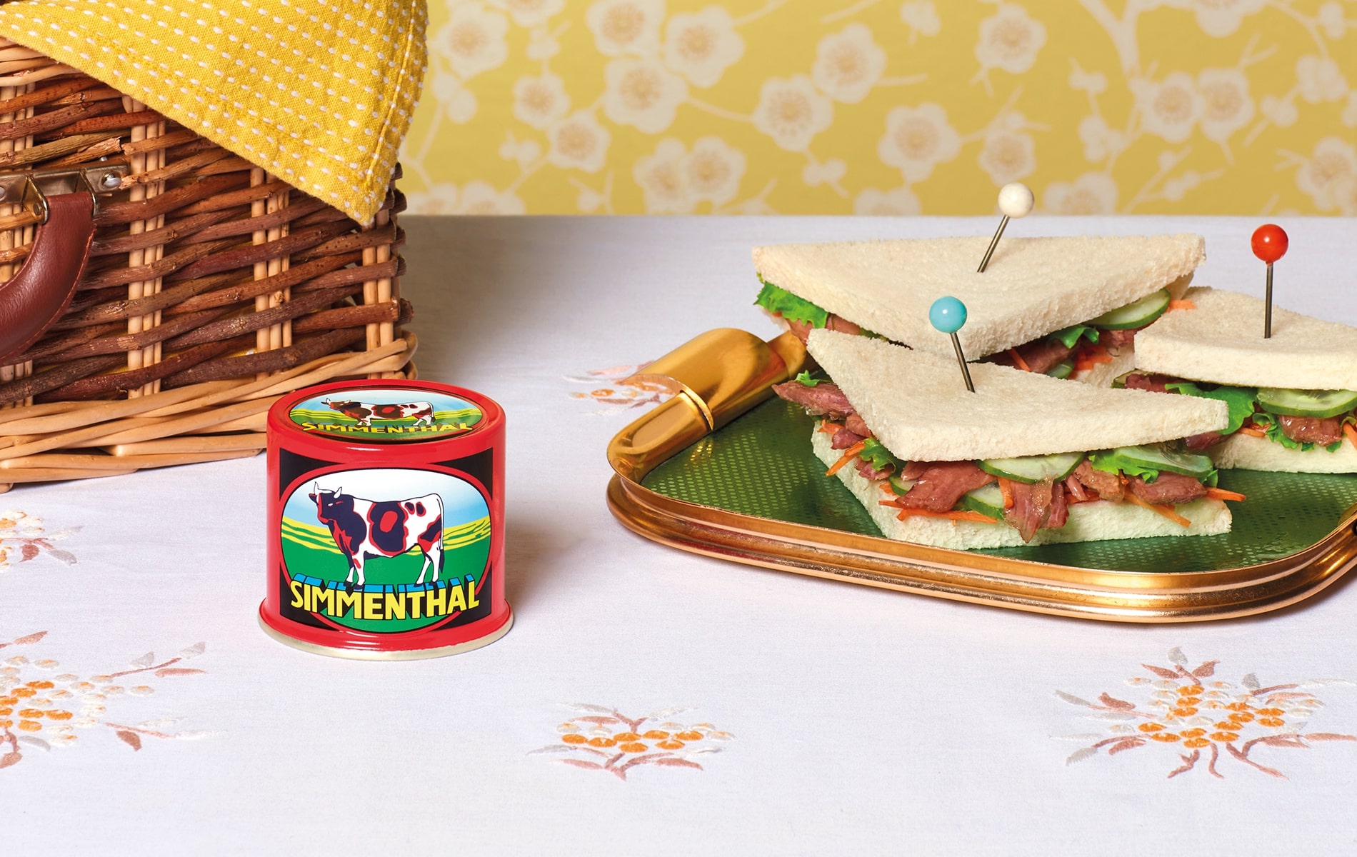 Tramezzini con Simmenthal, carote e cetriolini - Simmenthal